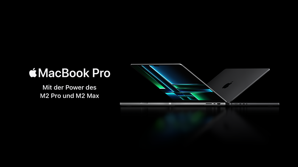 MacBook Pro: Mit der Power des M2 Pro und M2 Max.